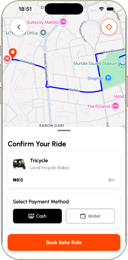 KEKE GO - Ride-Hailing Made Simple